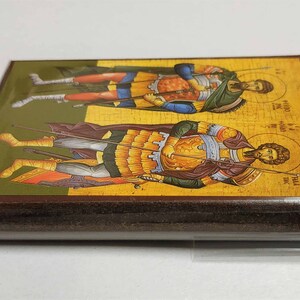 Saints Theodores the Great Martyrs, Tyro and Stratelates, Full Body ...
