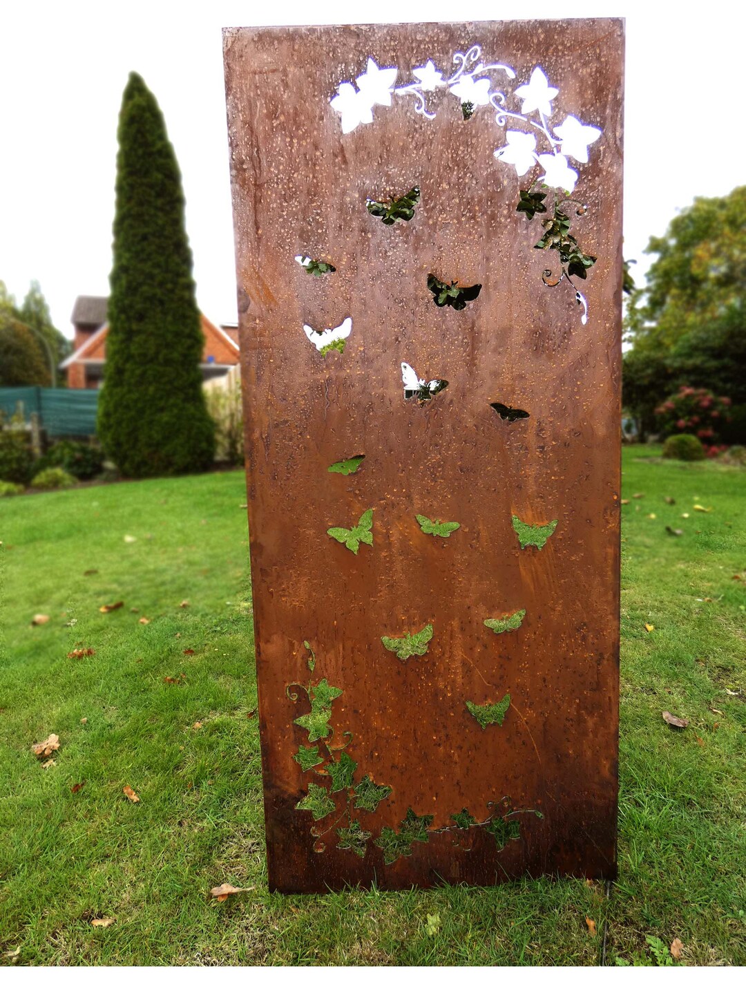 Edelrost Garden Privacy Screen Wall Rust Privacy Screen Metal 150*62 Cm ...