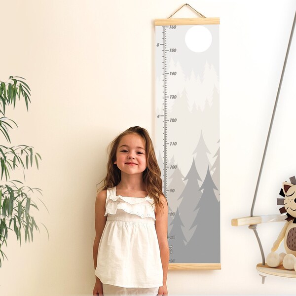 Woodland Growth Chart - Etsy