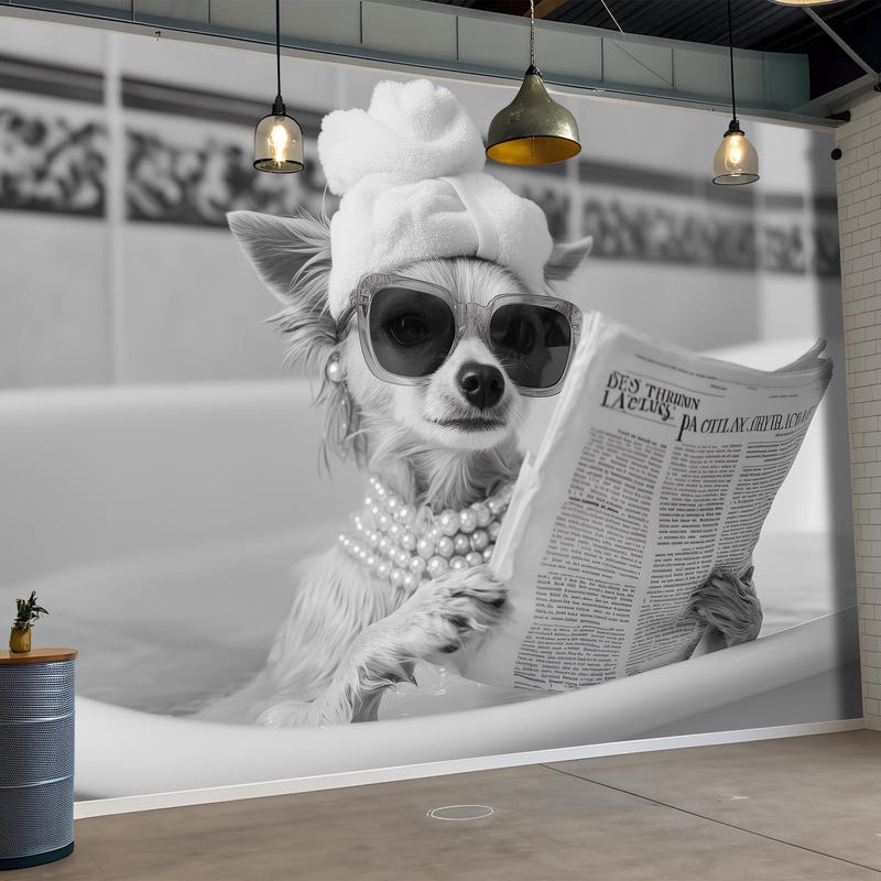 Dog Mural - Etsy