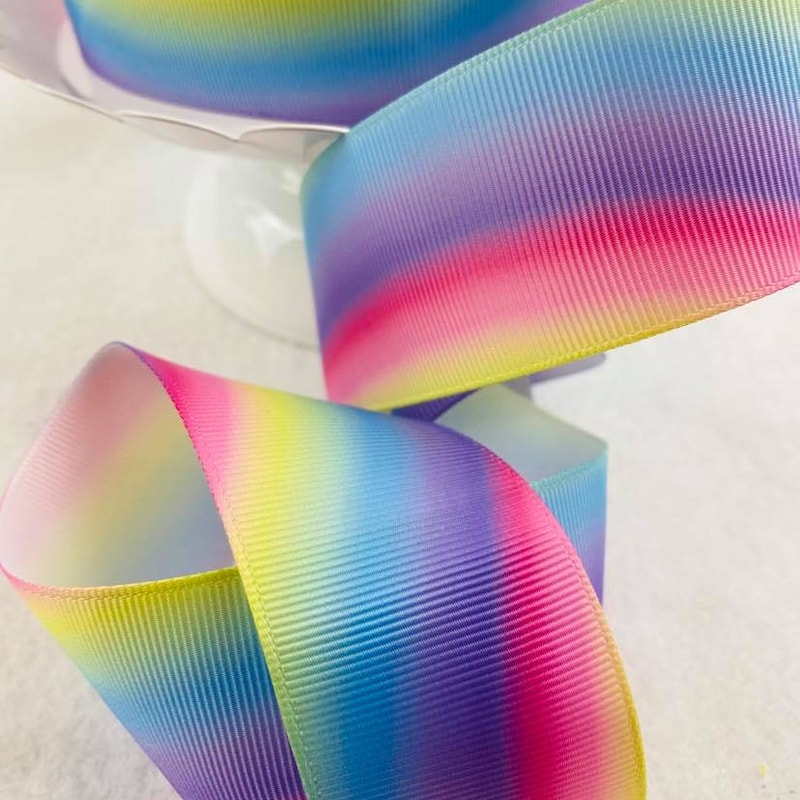 Rainbow Ribbon - Etsy