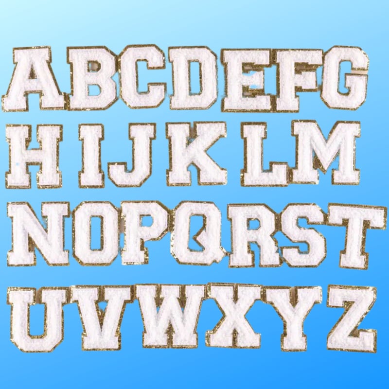 Iron on Letters - Etsy