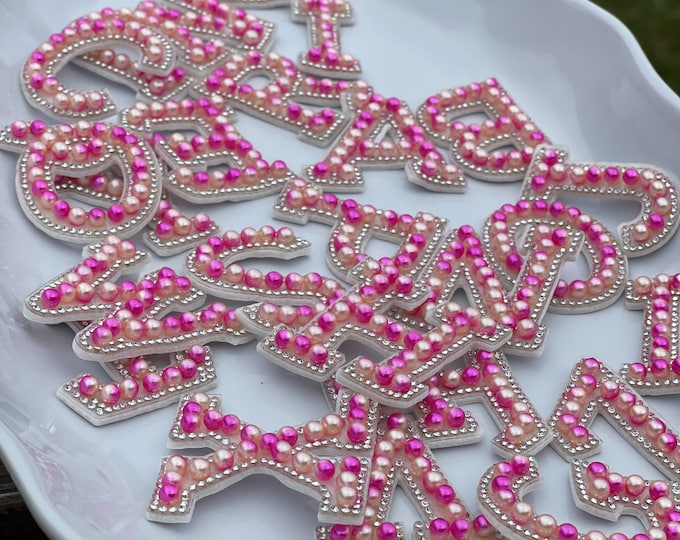 2” Varsity Letters , Chenille Patches, Self-adhesive 3M - Etsy