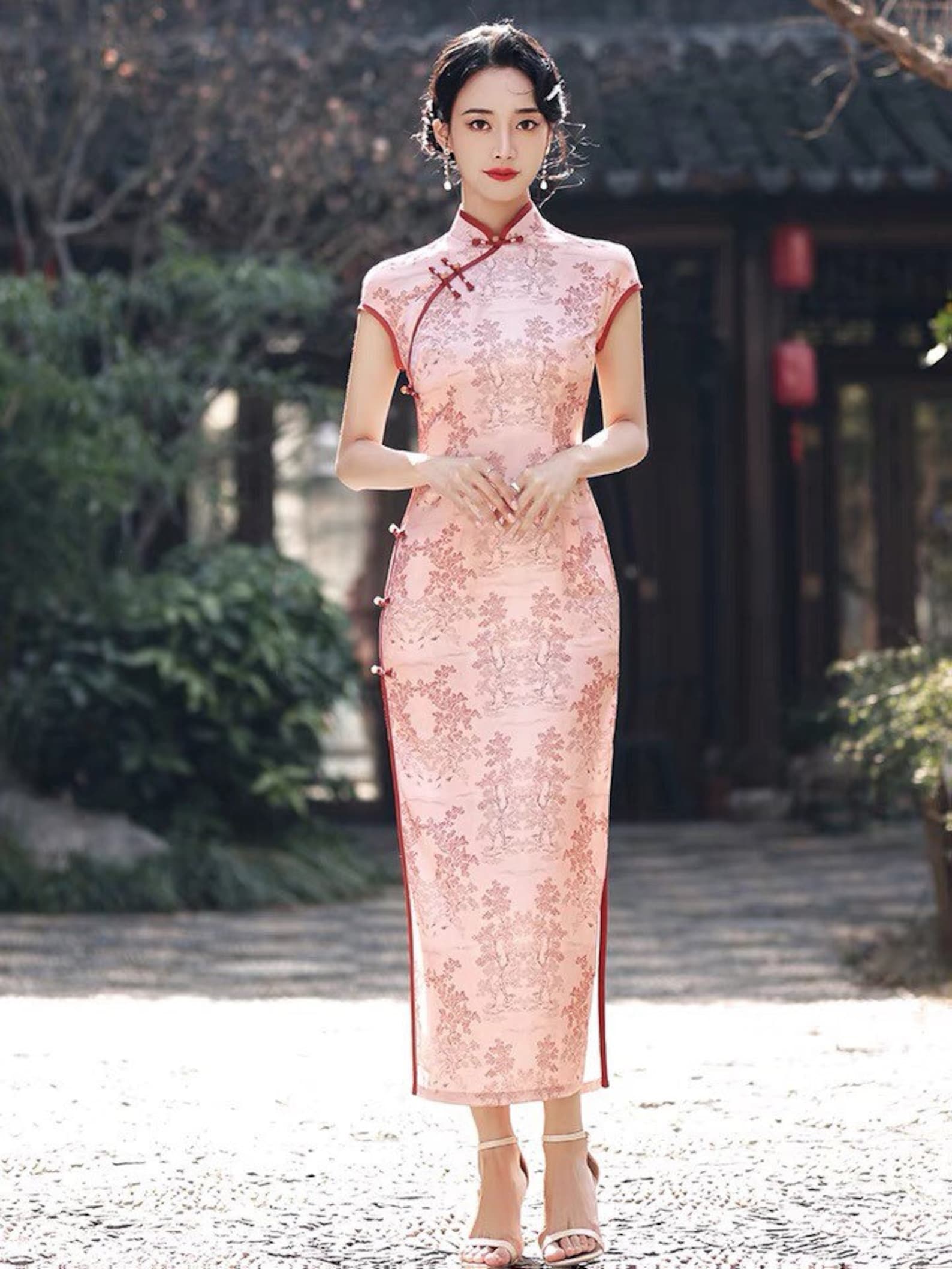 Vestido tradicional chino vestido chino cheongsam qipao | Etsy