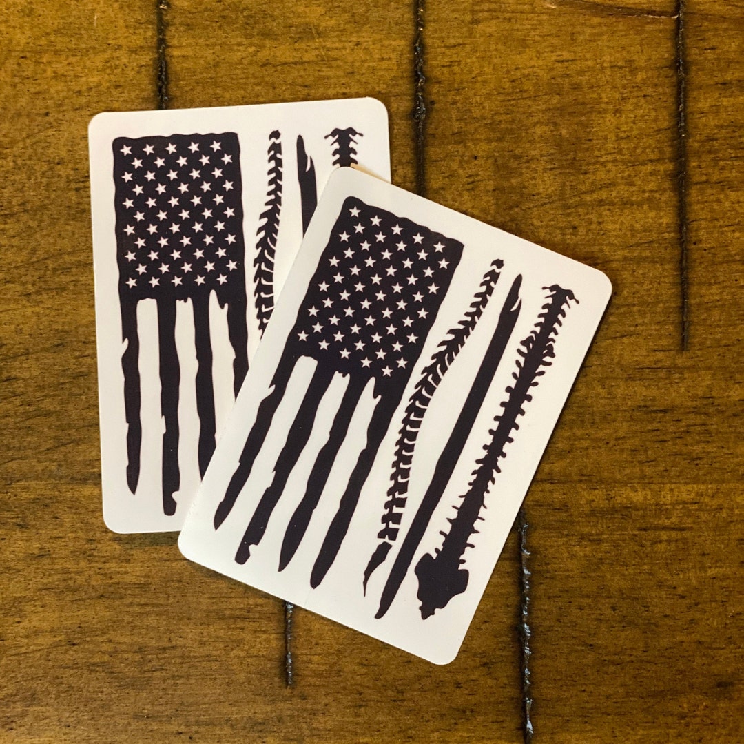 American Flag Spine Vertebrae Back Surgeon/chiropractor - Etsy