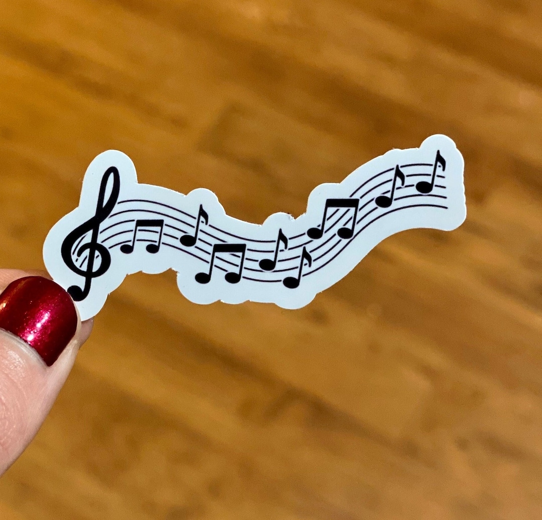 Music Chord / Music Notes Sticker/decal Made by Funanduniquecrafts - Etsy