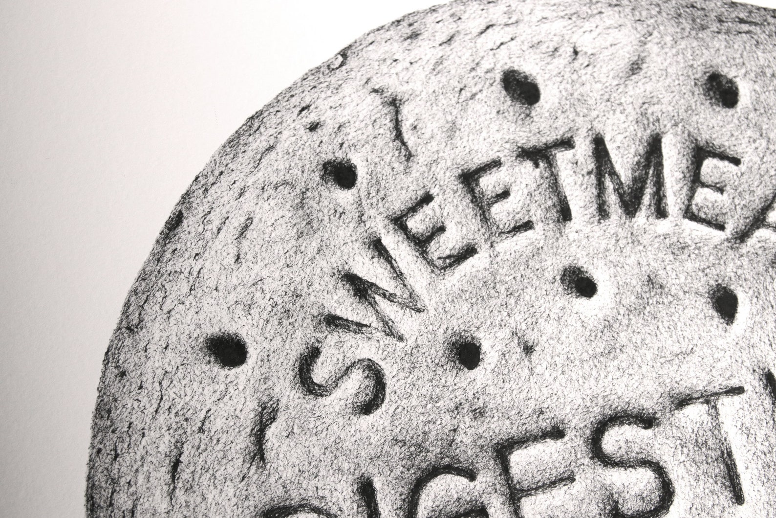 Digestive Biscuit - Limited Edition Giclée Print of Hand Drawn ...