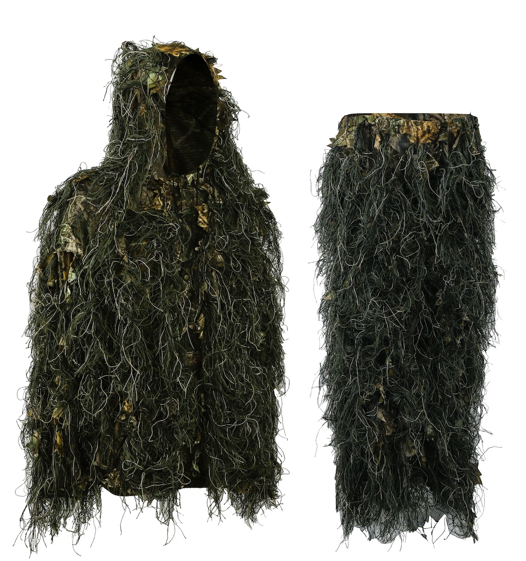 Youth Ghillie Suit 3D Leafy Hybrid. Jacket and Pants - Etsy