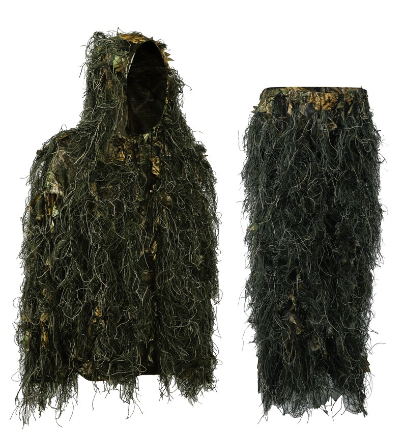 Youth Ghillie Suit 3D Leafy Hybrid. Jacket and Pants - Etsy