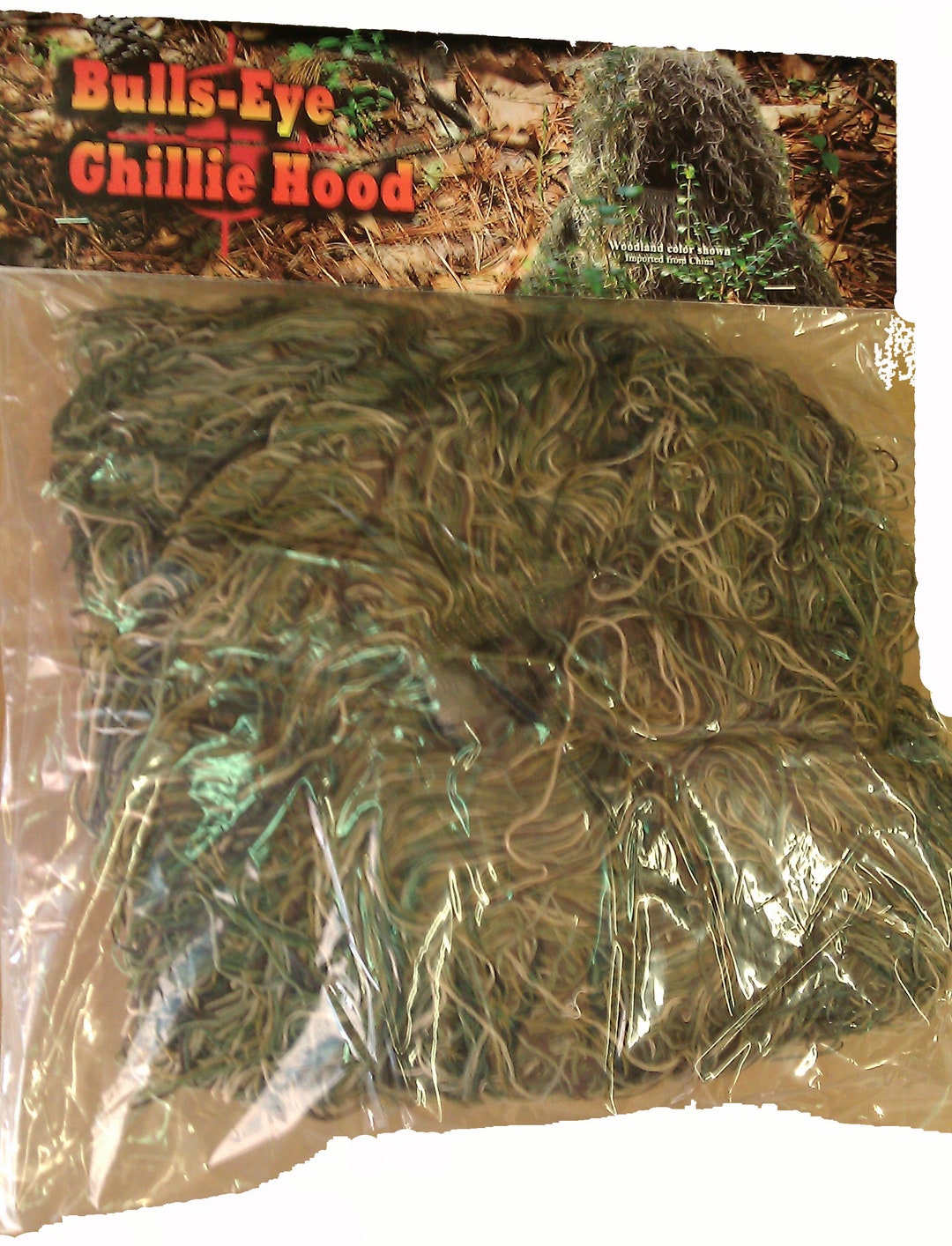 Bulls-eye Boonie Ghillie Hood, Hybrid Leafy and Ghillie - Etsy