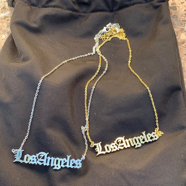 Los Angeles Dodgers Necklace - Etsy