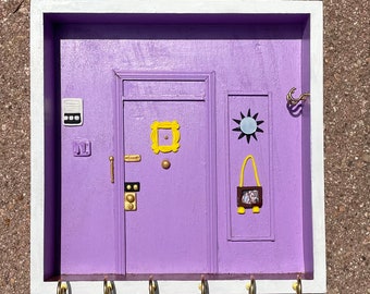 Friends Themed Key Holder | Etsy