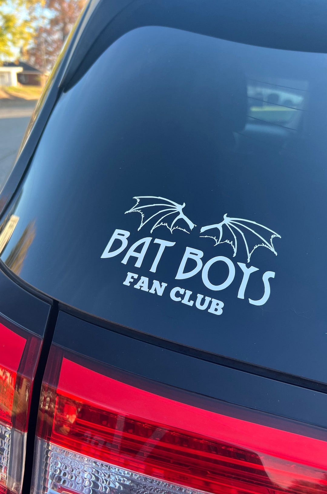Bat Boys Car Decal - Etsy