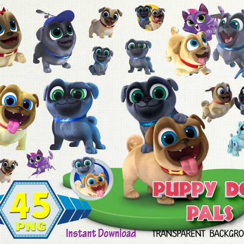 Puppy Dog Pals Centerpieces Puppy Dog Pals Printable | Etsy Canada