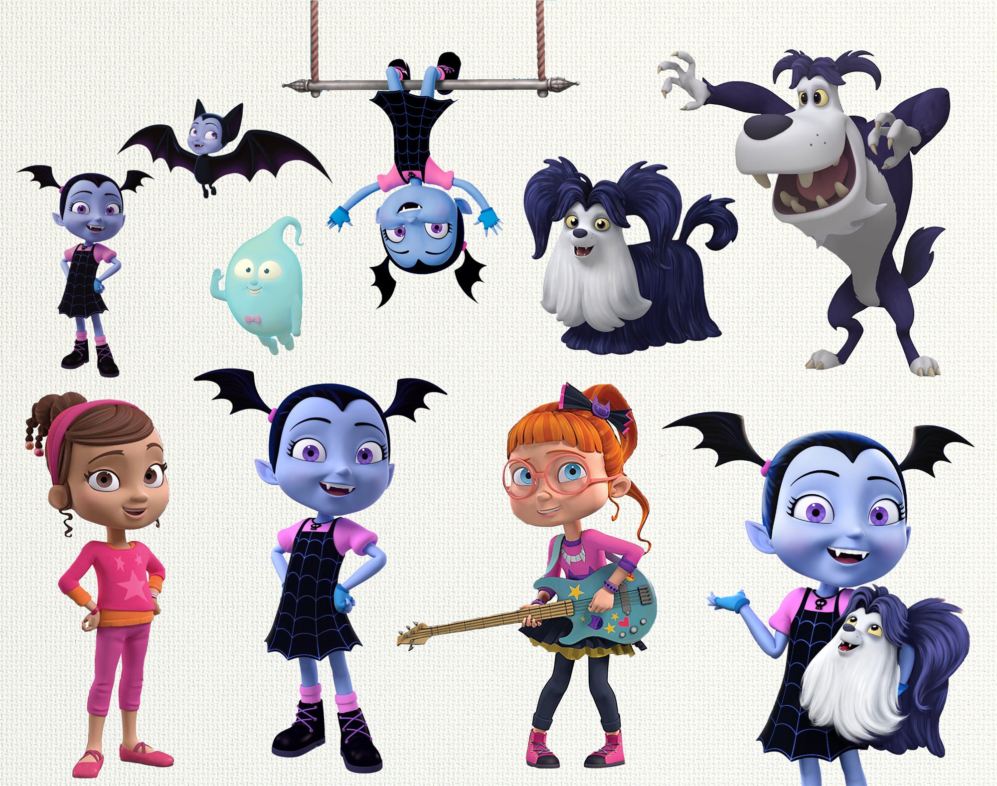 VAMPIRINA clipart Vampirina imagesvampirina pngvampirina | Etsy