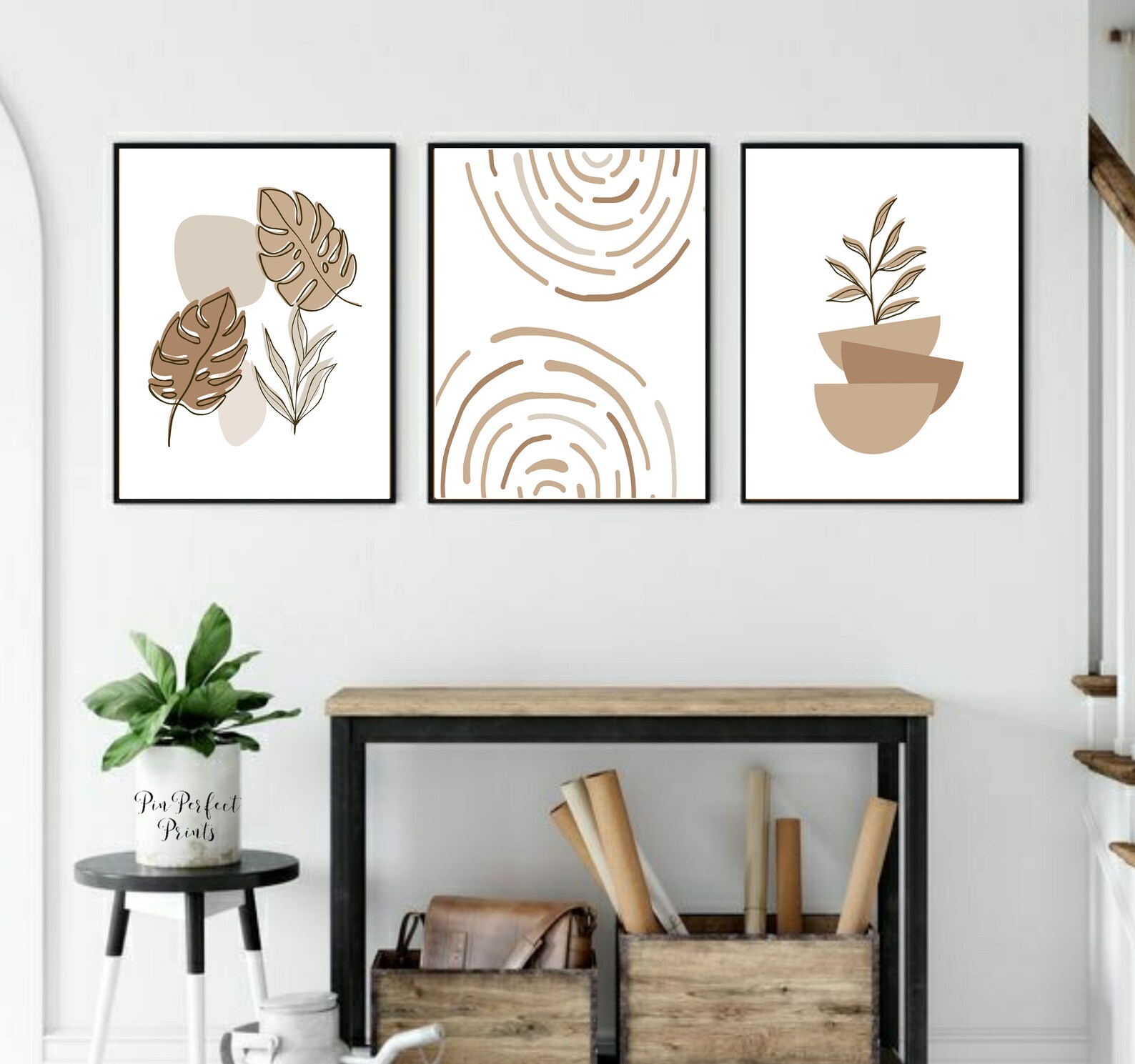 Buy Boho Wall Art Neutral Wall Decor Instant Download Gallery Online in ...
