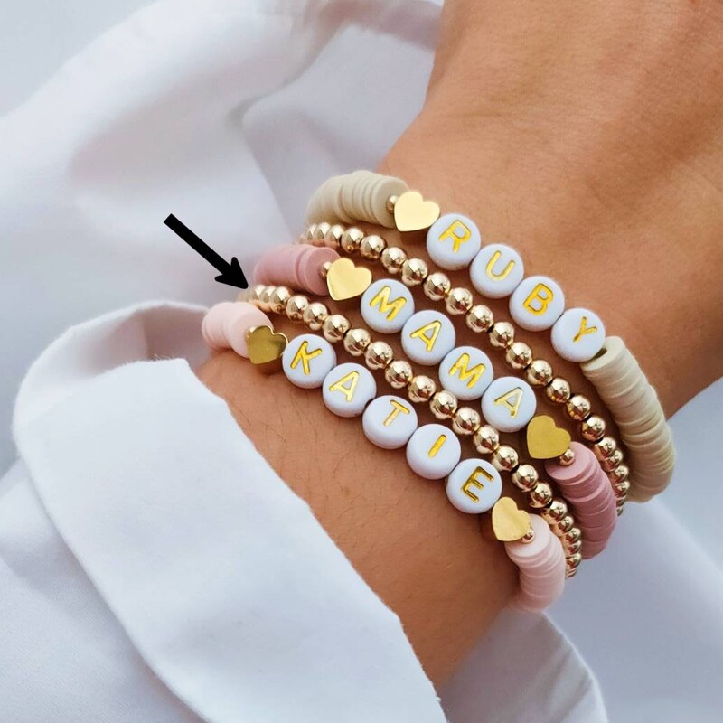 Name Bracelets Beaded - Etsy
