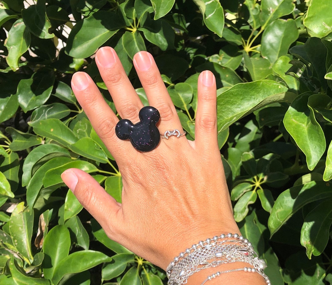 Mickey Head Ring - Etsy