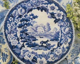 Tapestry Needlepoint Kit English China Collection Premium Tapestry Kit ...