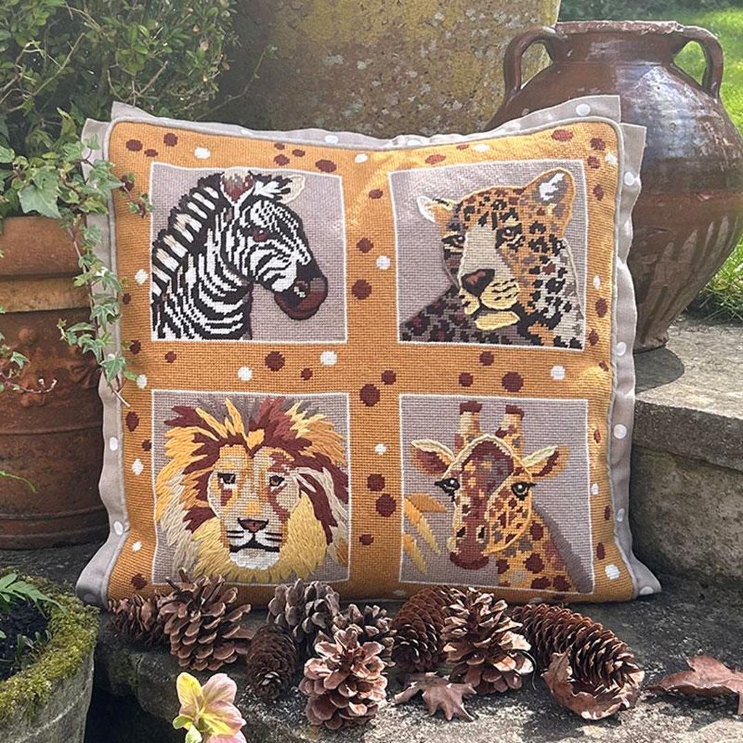 Tapestry Needlpoint Kit - Majestic Animals - Premium Tapestry Kit ...