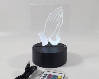 Led Praying Hands - Etsy