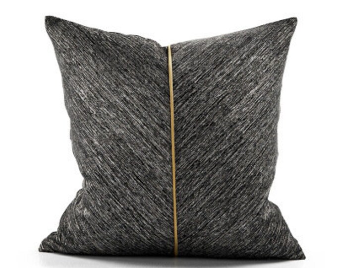 Modern Black and White Sublimation Throw Pillow • Modern Pillows ...