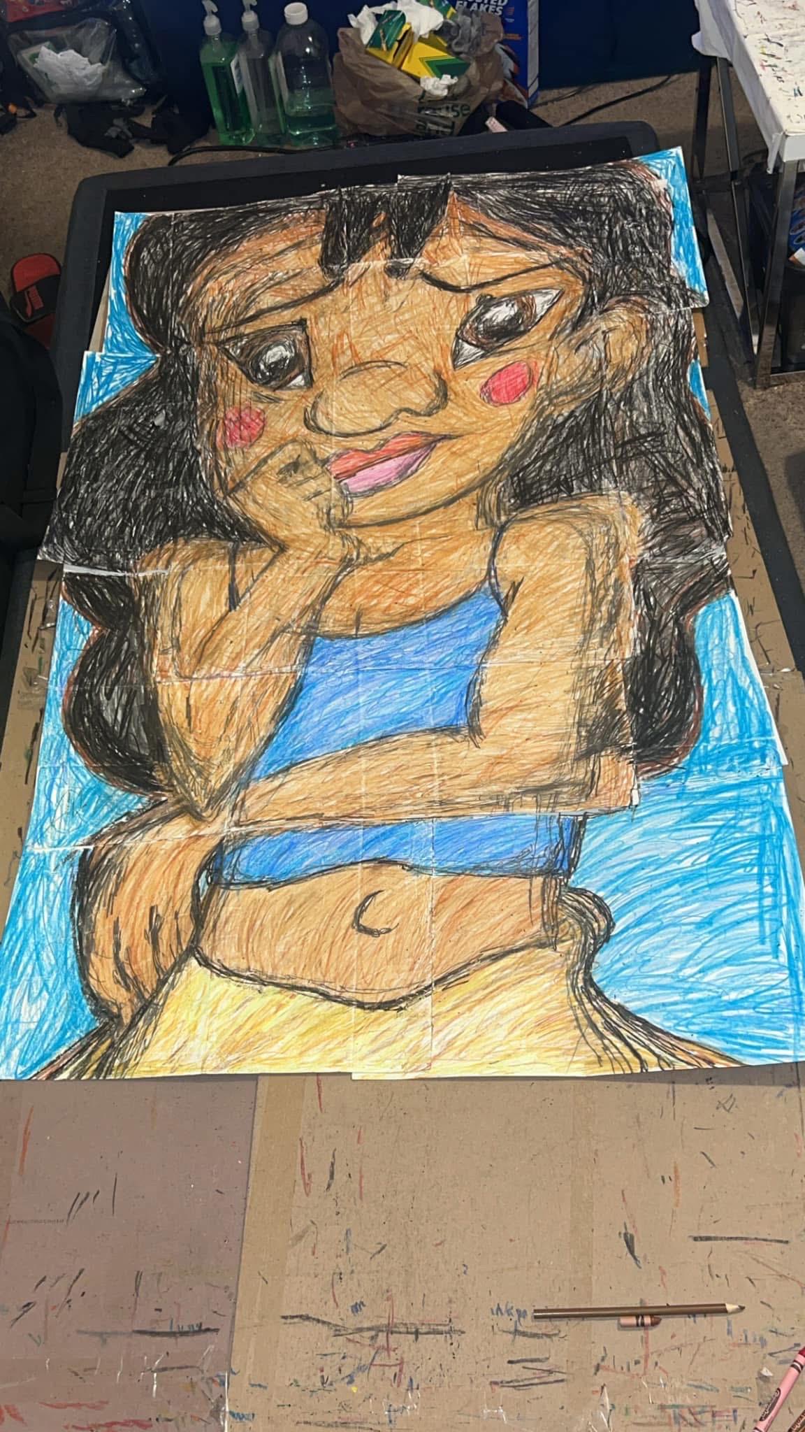 My Fan Art of Nani Pelekai From Lilo & Stitch - Etsy