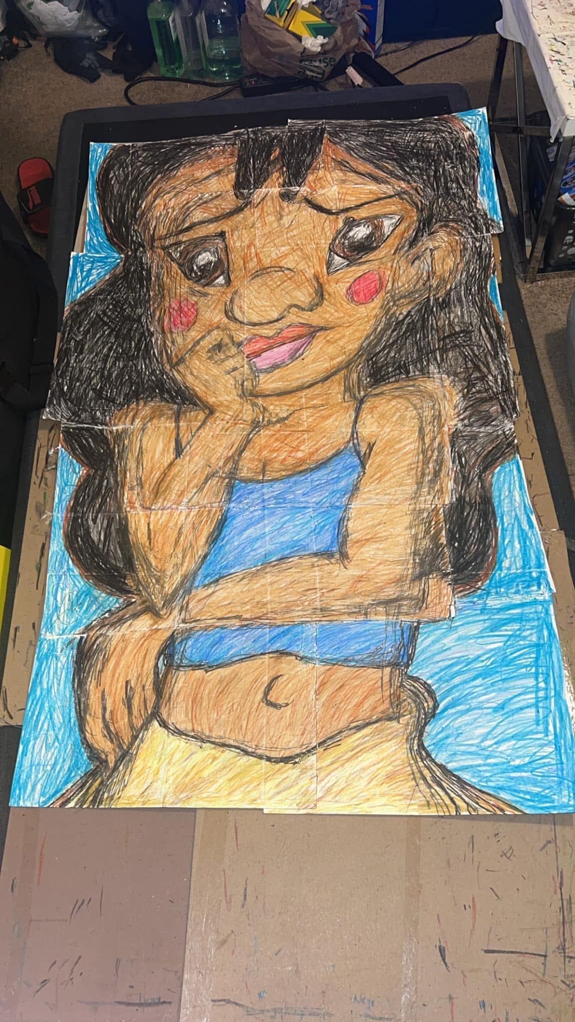 My Fan Art of Nani Pelekai From Lilo & Stitch - Etsy