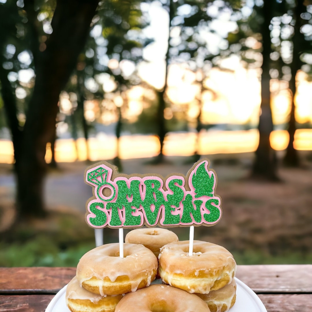 Cake Topper Camp Theme Party Camper Bachelorette Camp Bride Camp ...