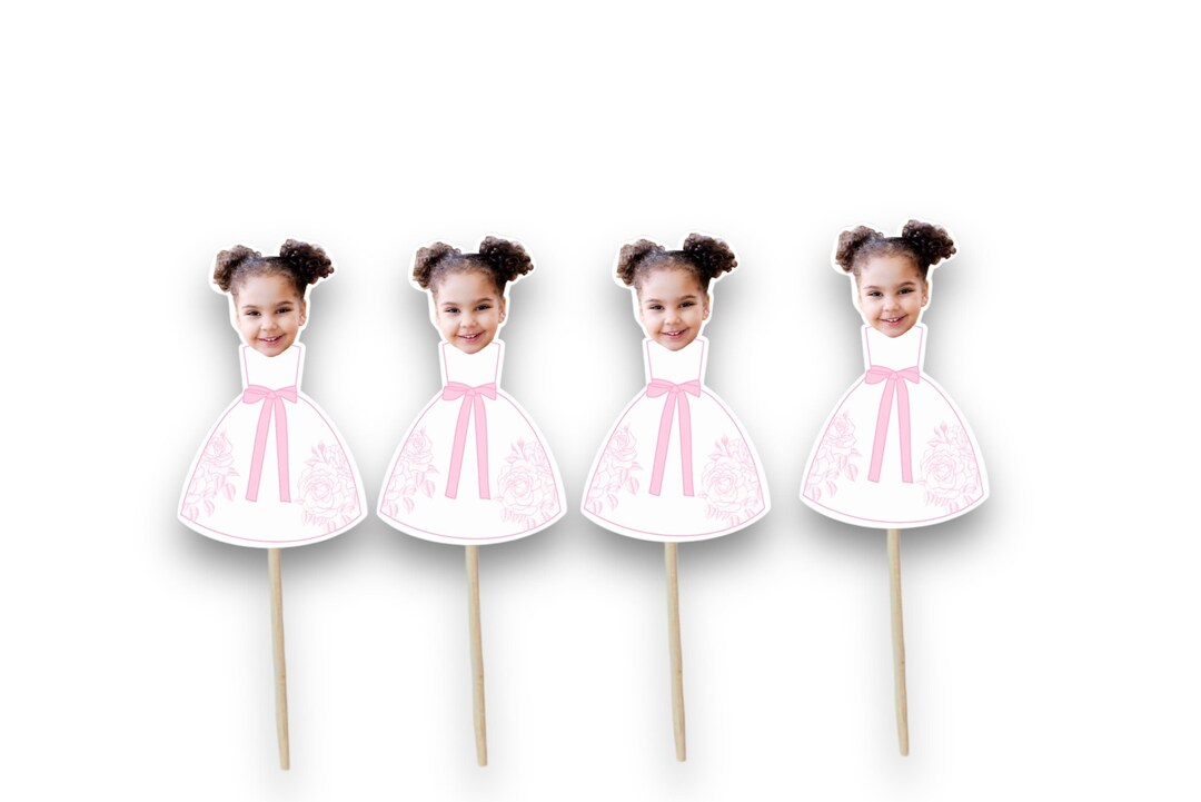 Flower Girl Toppers Flower Girl Gift Flower Girl Proposal Cupcake ...