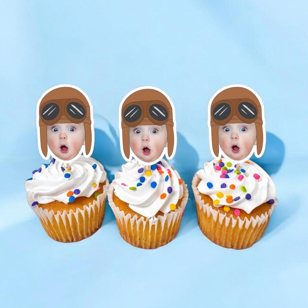 Cupcake Toppers | Plane |airplane Birthday Party Theme and Party ...