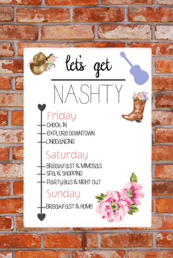 nashville-bachelorette-party-itinerary-bach-party-etsy