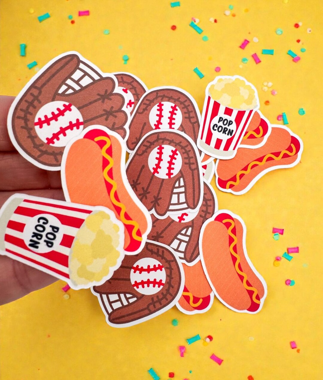 Confetti | Baseball | Birthday Party | Game Day | Party Decor ...
