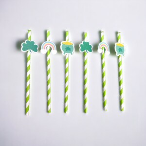 Saint Patricks Day Straws | St Patricks Day Birthday | Lucky One Straws ...