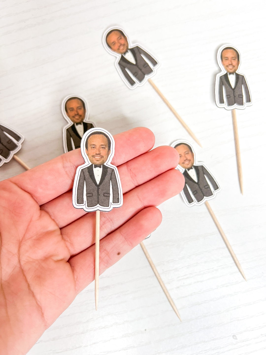 Bride and Groom Photo Head Toppers Bachelorette Bachelor - Etsy
