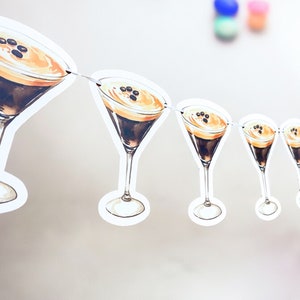 Espresso Martini Banner | Espresso Martini | Martini Birthday Party ...