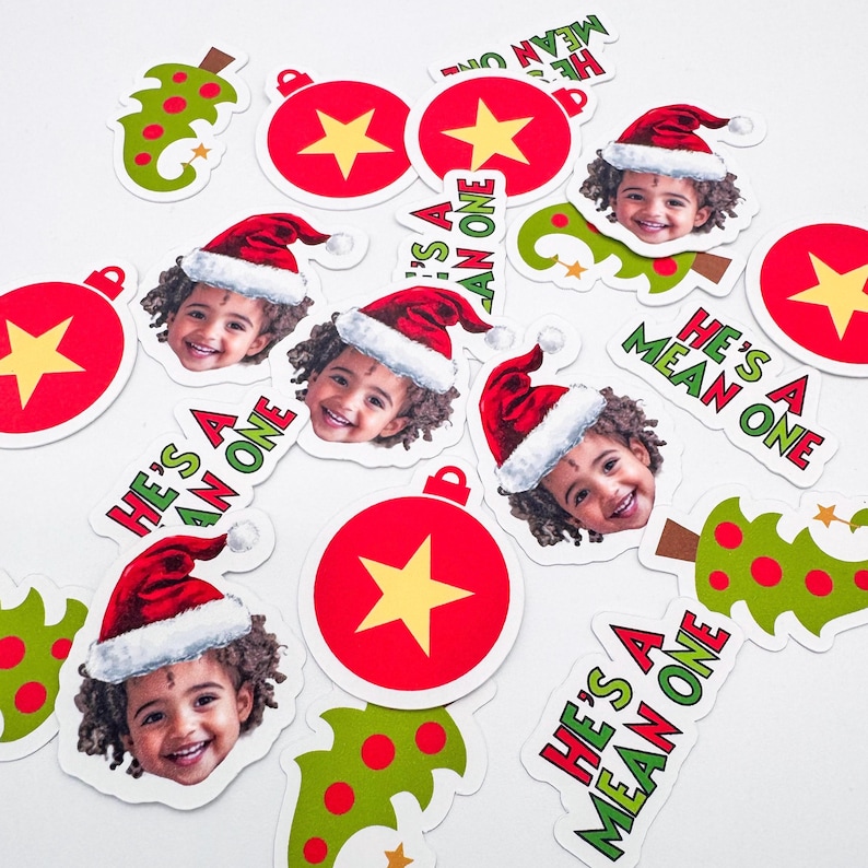 Party Confetti | He's a Mean One | Christmas Confetti | First Birthday ...