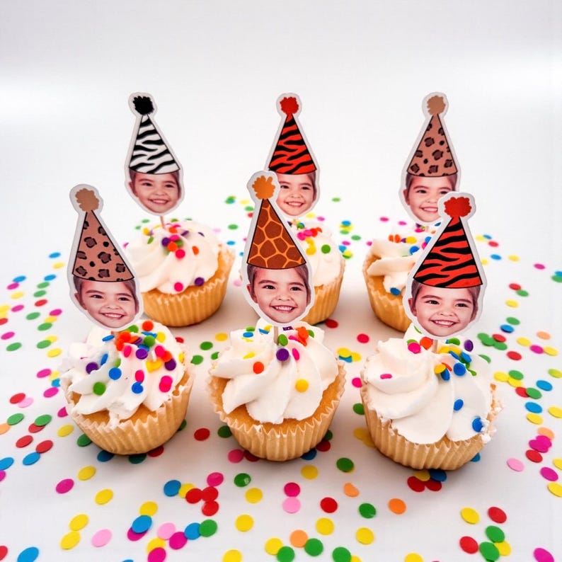 Cupcake Toppers | Safari Animals | Party Animal Theme | Birthday ...