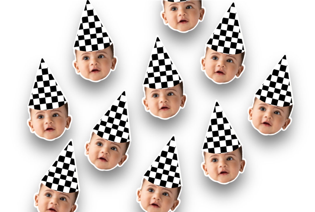 Racing Party | Party Confetti | Photo Head | Racing Birthday | Confetti ...