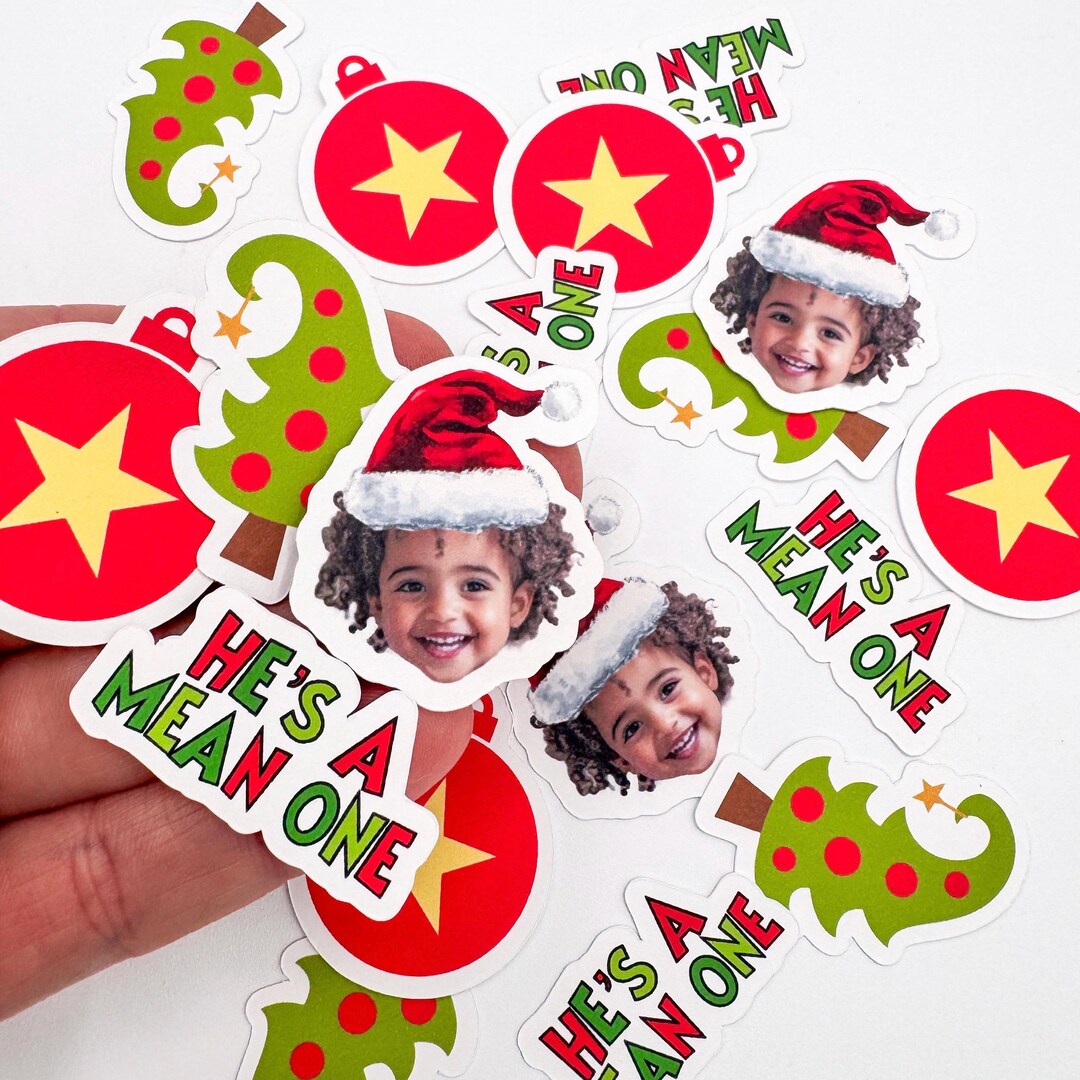 Party Confetti | He's a Mean One | Christmas Confetti | First Birthday ...