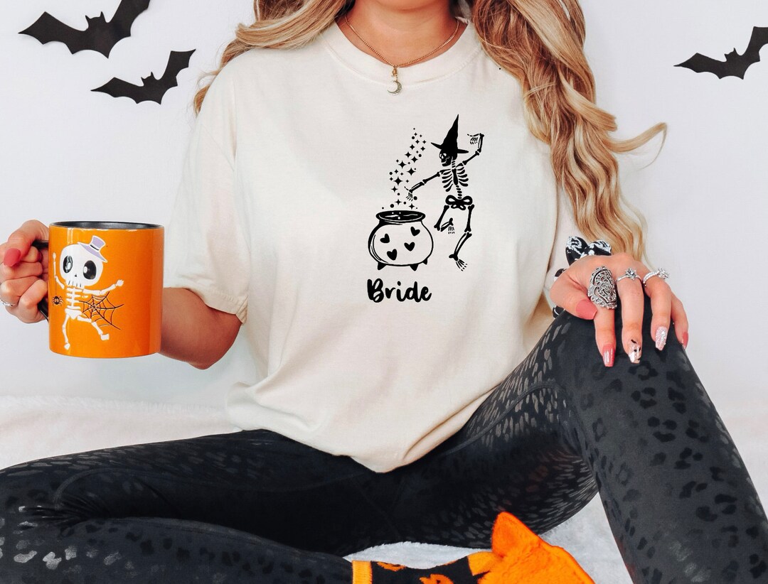 Bride Witch Shirt Witch Bachelorette Shirt Bride - Etsy