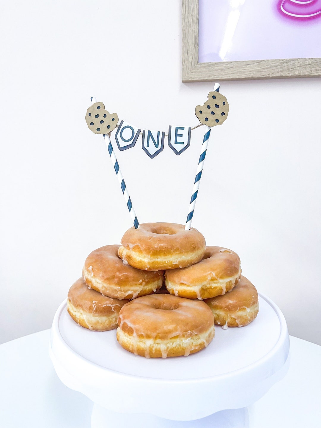 Cake Topper Cookie Cake Topper Cookie Birthday Cookie - Etsy