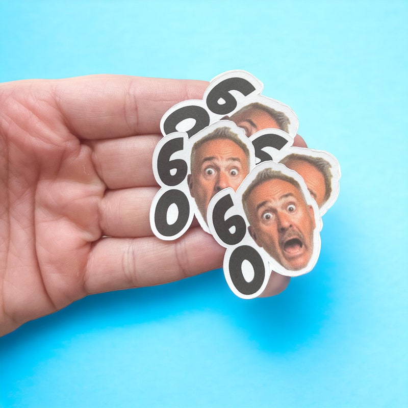 60th Funny Table - Etsy