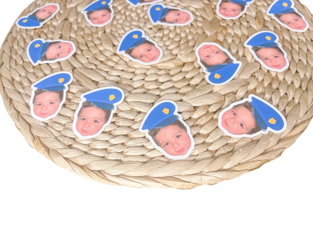 Police Confetti Police Party Police Birthday Confetti Police Theme ...