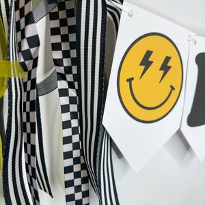 High Chair Banner One Happy Dude Party First Birthday - Etsy