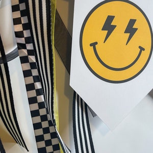 High Chair Banner One Happy Dude Party First Birthday - Etsy