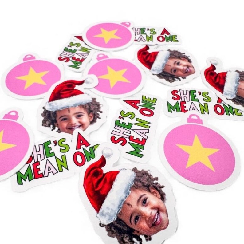 Party Confetti | She's a Mean One | Christmas Confetti | First Birthday ...