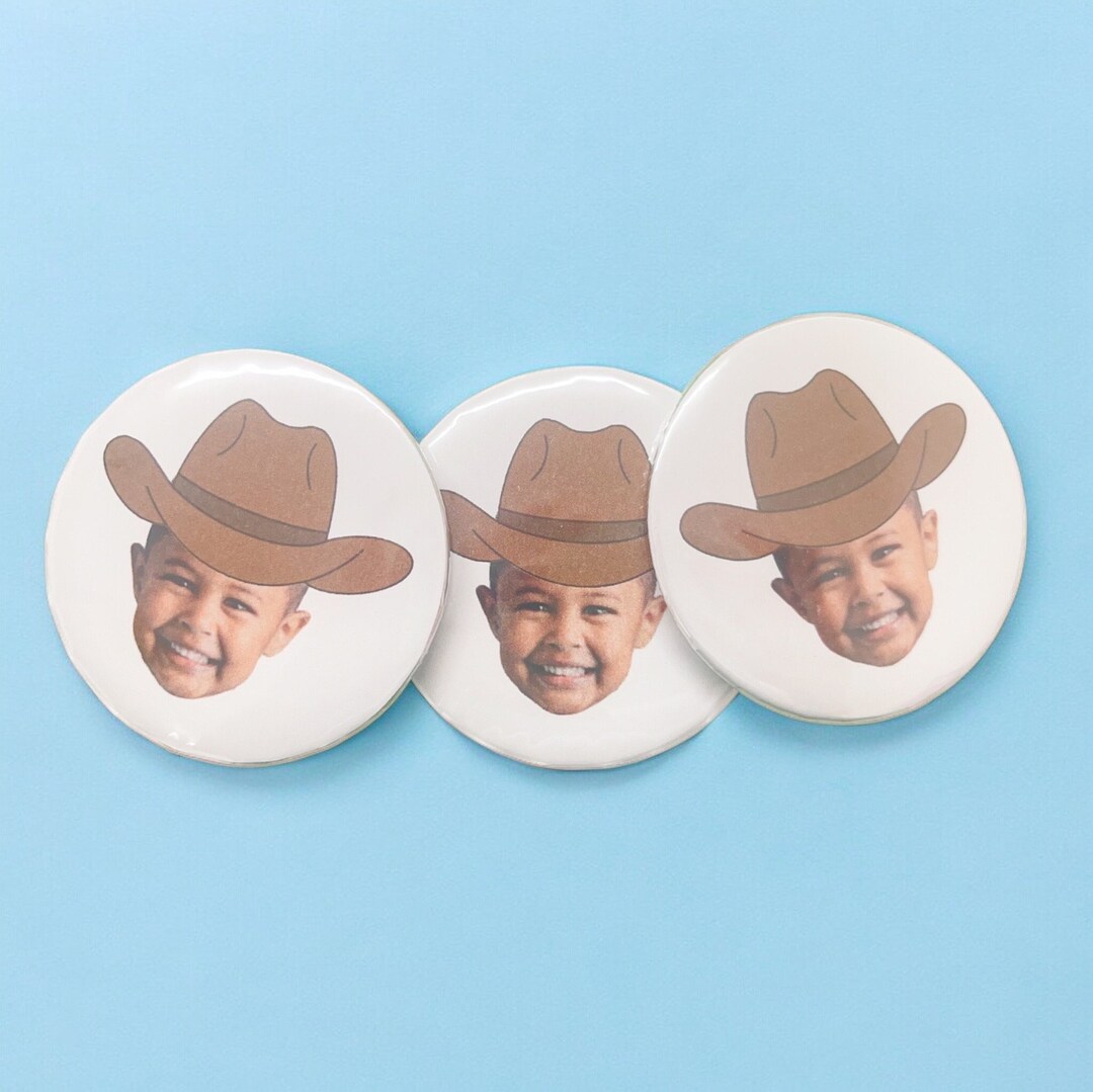Party Buttons Cowboy Party Buttons Rodeo Theme Cowboy Birthday Birthday ...