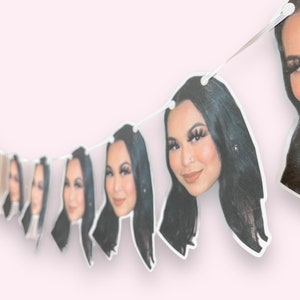Custom Face | Cardstock Banner | 5 Foot Long | Photo Head Banner ...