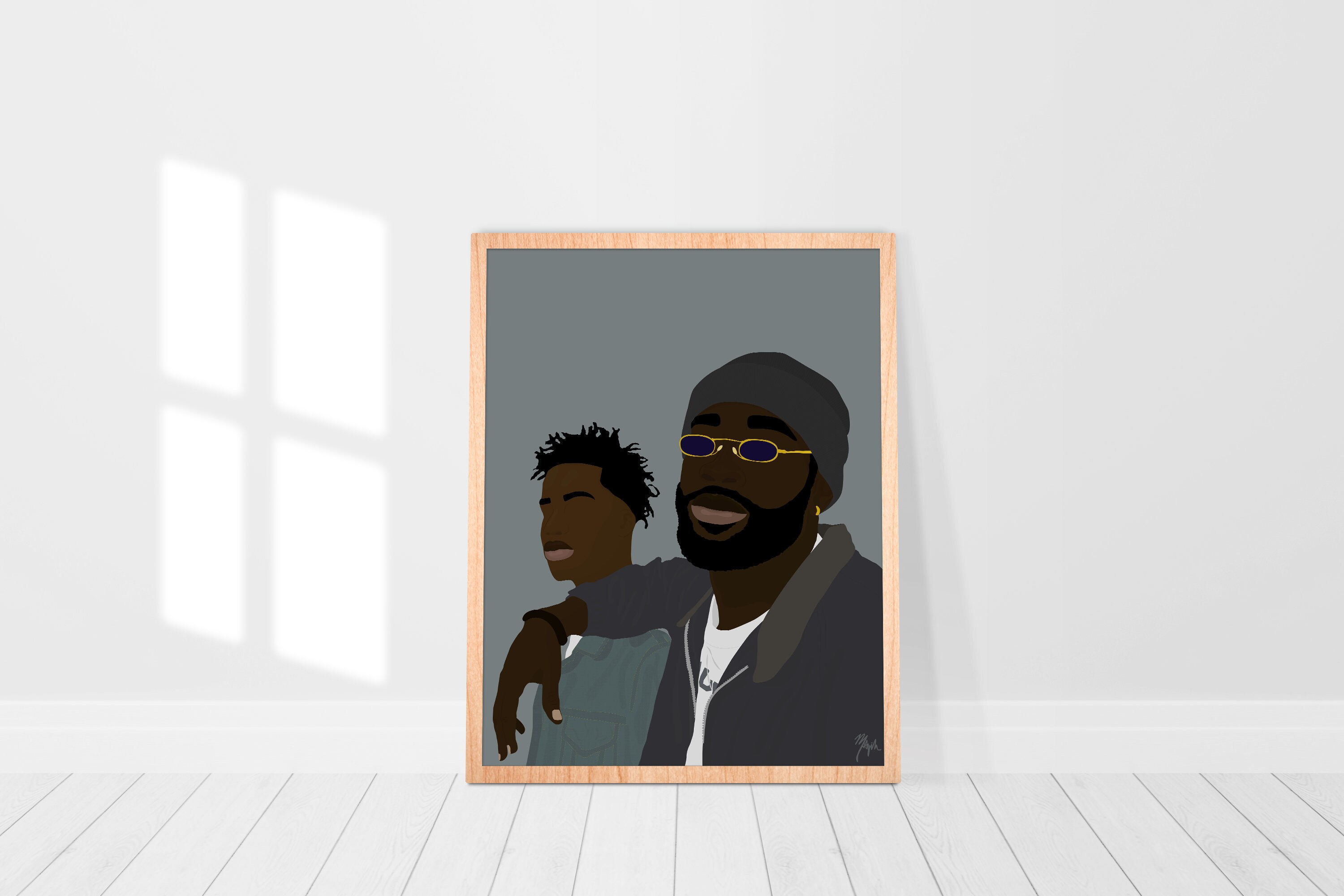 Black Boy Art Black Man Art African Man Art Printable Wall | Etsy